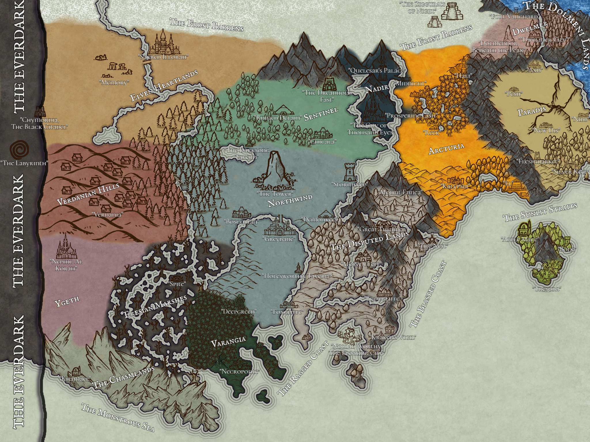 MAPS & LORE – Dead World RPGs